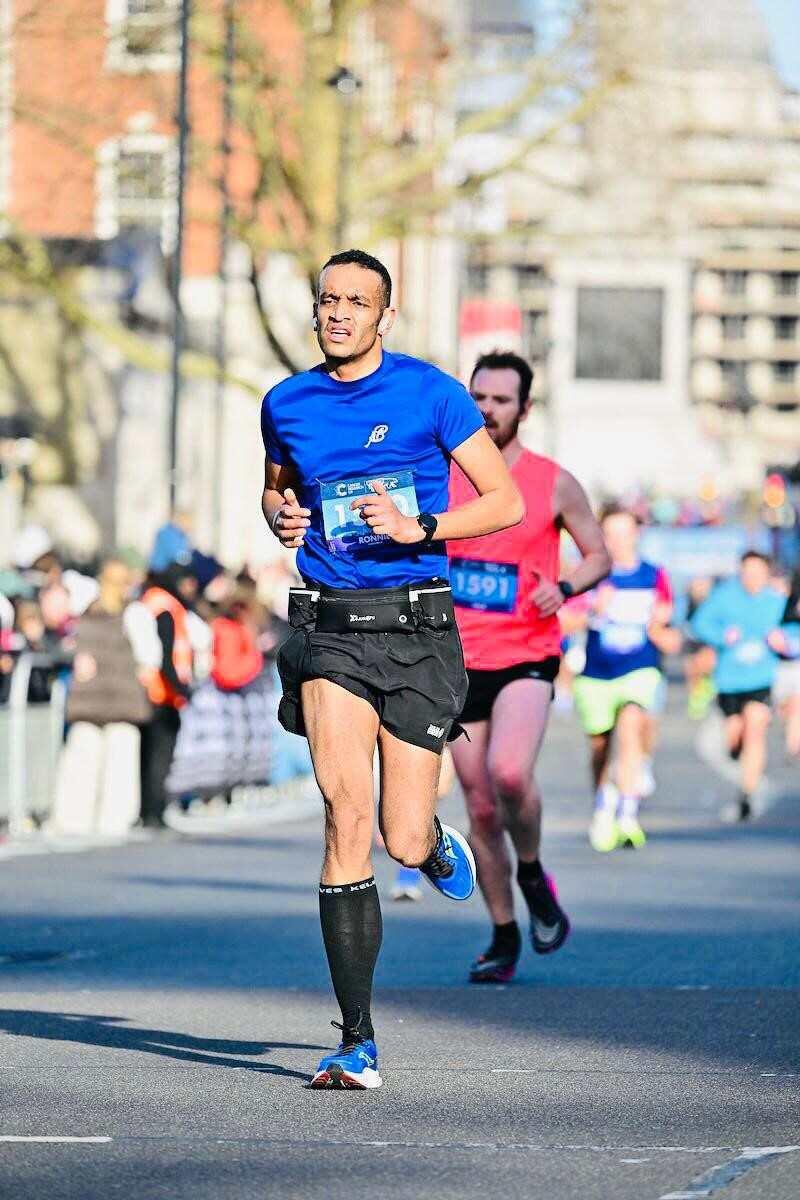 Ronnie runs for King's | King's College Hospital Charity